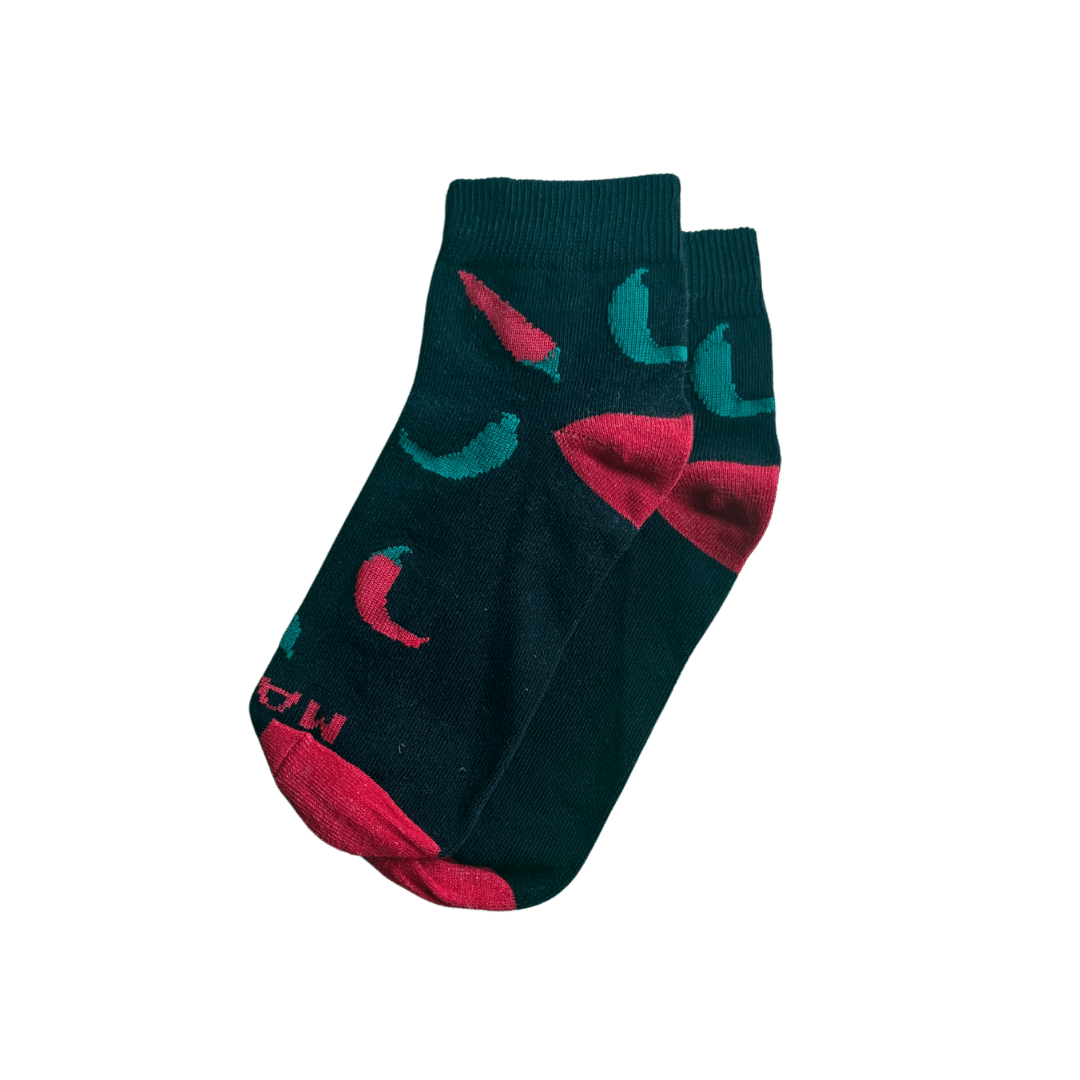 Spicy Steps Socks | Red Chillies Clothing | MAZE SOCKS